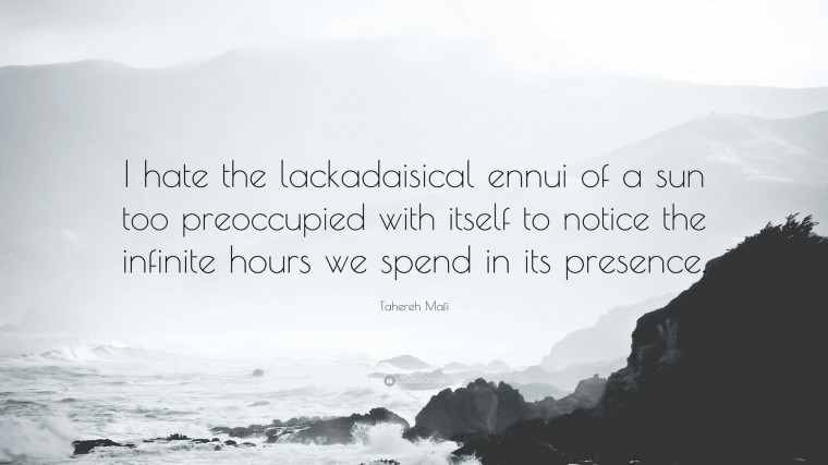 🔥 Free Download Lackadaisical Ennui Quote Sunset Wallpaper by ...