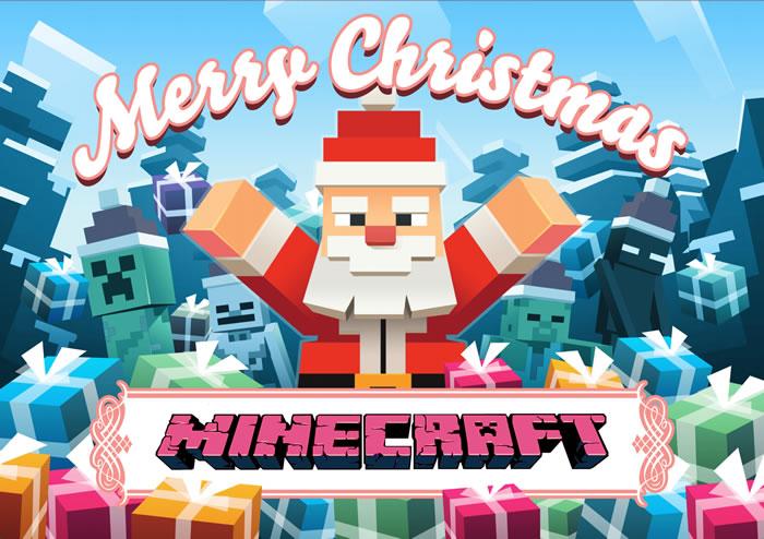 🔥 [90+] Minecraft Christmas Wallpapers | WallpaperSafari