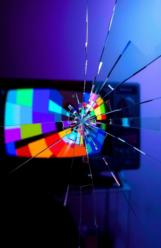 🔥 [70+] Broken TV Screen Wallpapers | WallpaperSafari