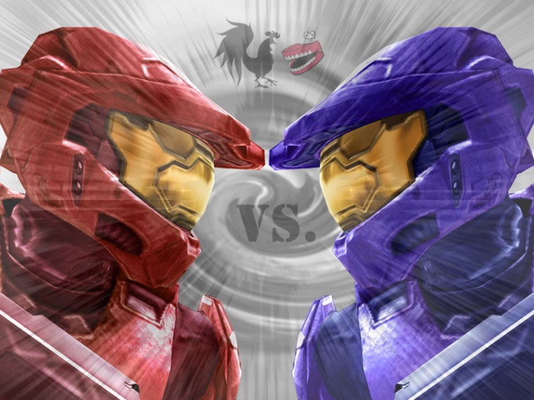 Free download Red VS Blue 1920x1080 by edualcp [1920x1080] for your ...