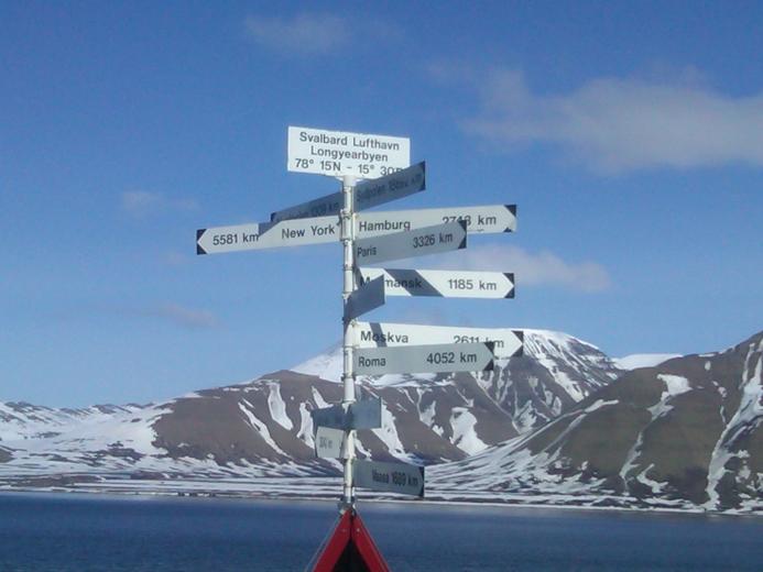 🔥 Free Download Longyearbyen By Night Svalbard Iii Decorate With A Wall ...