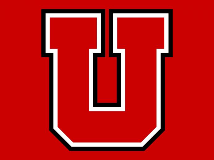 🔥 Free Download Utes High Definition Logo Wall Clock Ncaa Utah Magnet ...