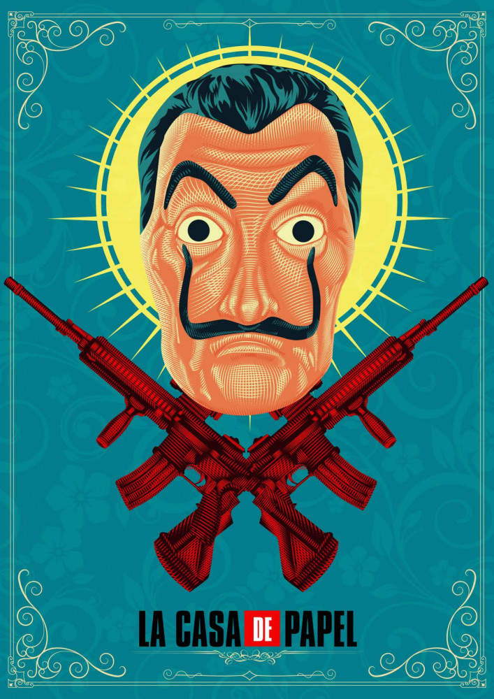 🔥 [30+] Money Heist Poster Wallpapers | WallpaperSafari