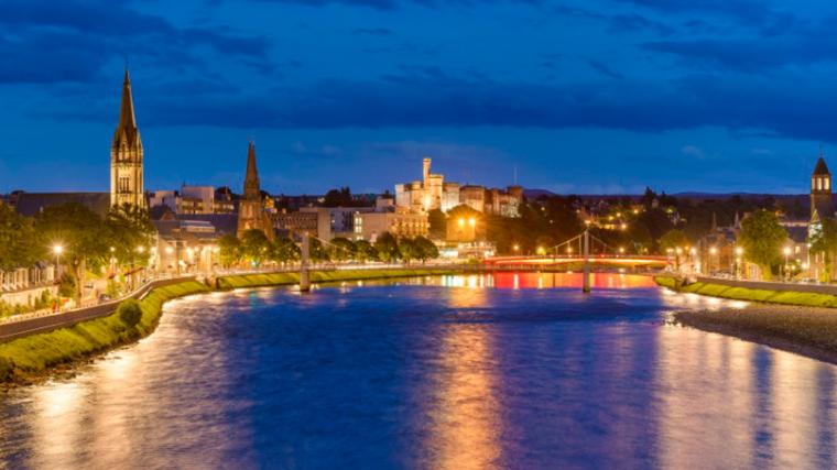 🔥 Free Download Sunset Over River Ness Inverness Scotland By raiden316 ...