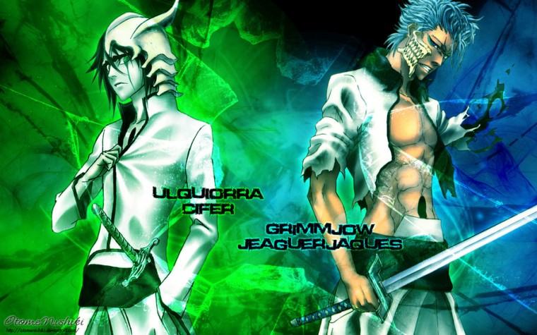 🔥 Free Download Ulquiorra And Grimmjow Wallpaper by @kimberlygrant ...