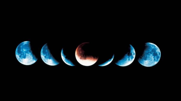 🔥 [50+] Moon Phases Wallpapers | WallpaperSafari