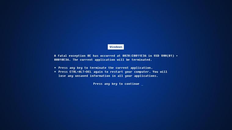 🔥 Free Download Blue Screen Of Death Wallpaper by @kayleejohnson ...