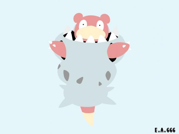 🔥 Free Download Realistic Pokemon Slowbro By Raptorzesty by ...