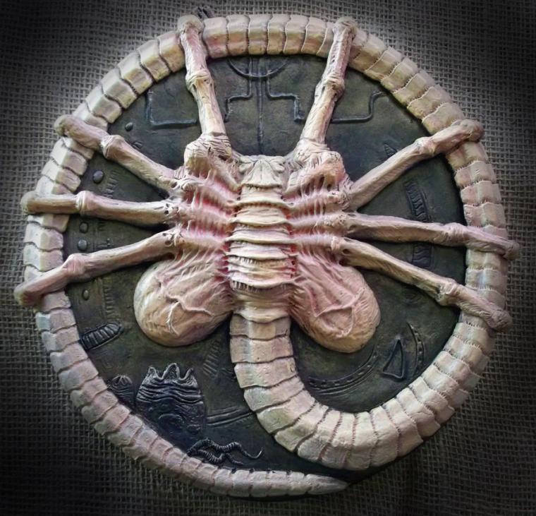 🔥 Free Download Alien Facehugger Wall Plaque Sculpture By Micky Betts ...