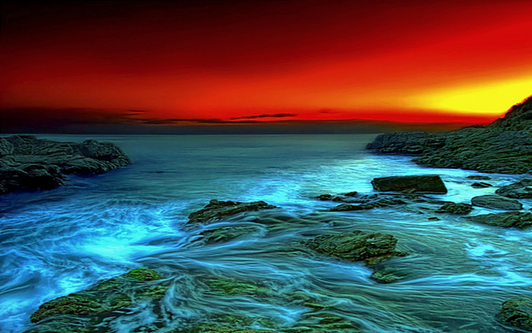 🔥 Free Download Stunning Ocean Waves Wallpaper Hd For Your Desktop by ...