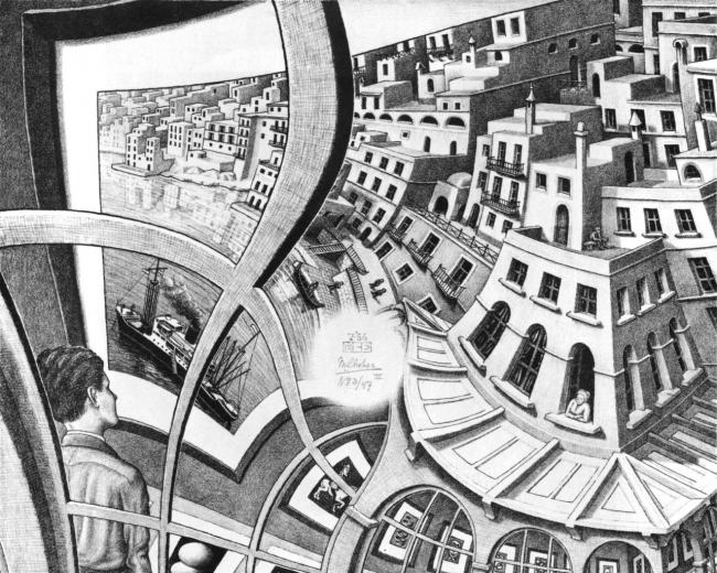 Free download mc escher Painters MC Escher HD Art HD Wallpaper [420x515 ...