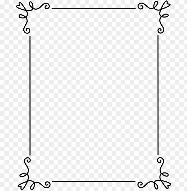 🔥 Free Download Simple Line Borders Png Image With Transparent ...