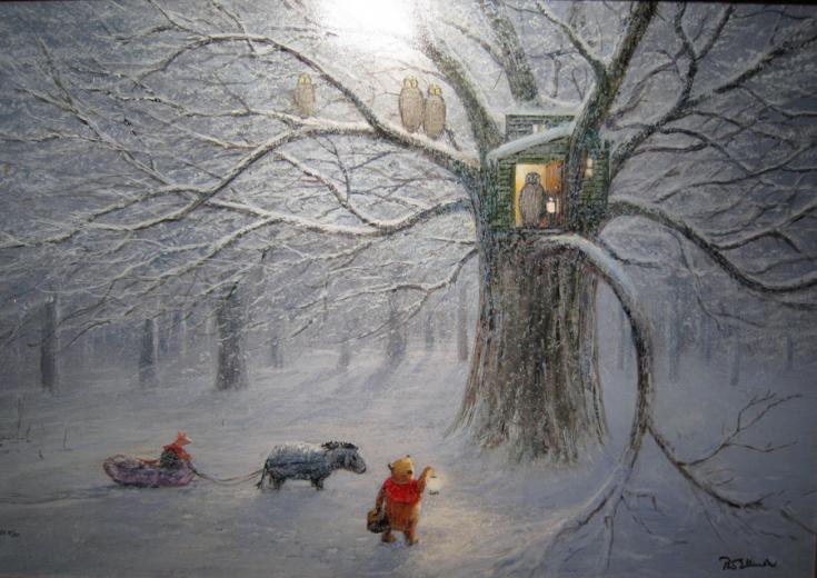 🔥 [50+] Winnie the Pooh Winter Wallpapers | WallpaperSafari