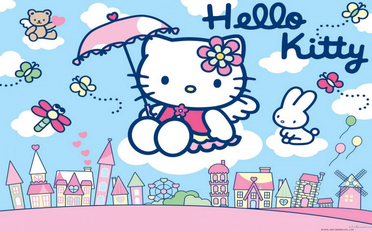 🔥 [90+] Hello Kitty Laptop Wallpapers | WallpaperSafari