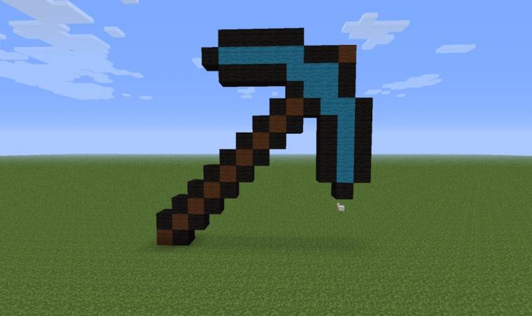 🔥 [40+] Minecraft Diamond Pickaxe Wallpapers | WallpaperSafari