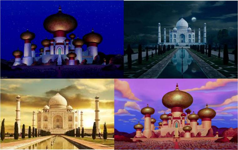 🔥 Free Download Agrabah S Palace Inspired From Taj Mahal Disney ...