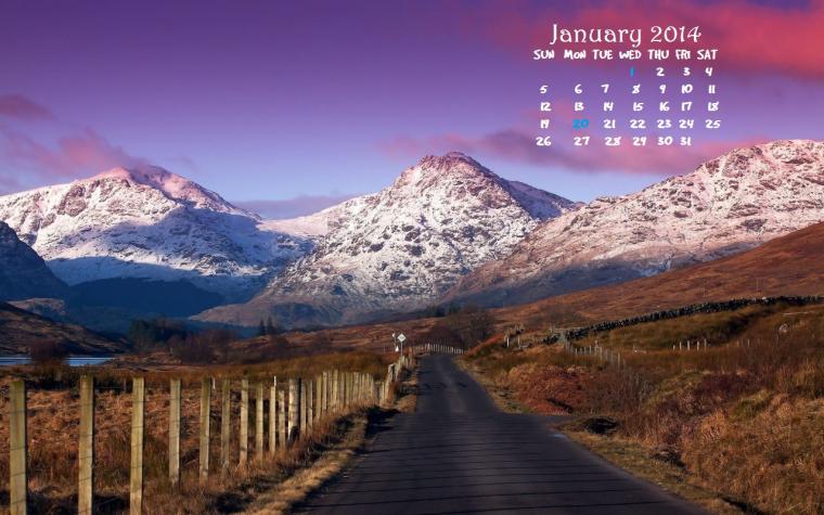 🔥 Free Download High Definition Snow Clad Winter Calendar Wallpaper For ...