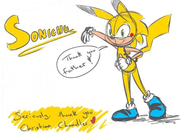 🔥 Free Download Sonichu God I M Running Out Of Ideas Sonic The Hedgehog ...
