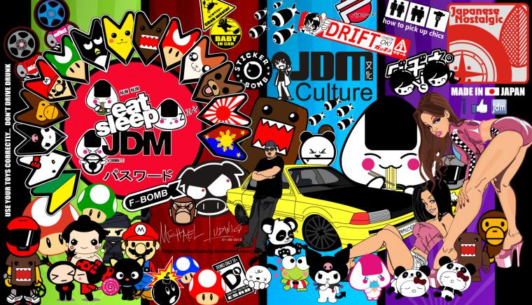 🔥 Free Download Jdm Sticker Bomb Wallpaper Stickers by @gracecampbell ...