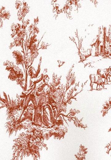 🔥 [50+] French Toile Wallpapers Red | WallpaperSafari