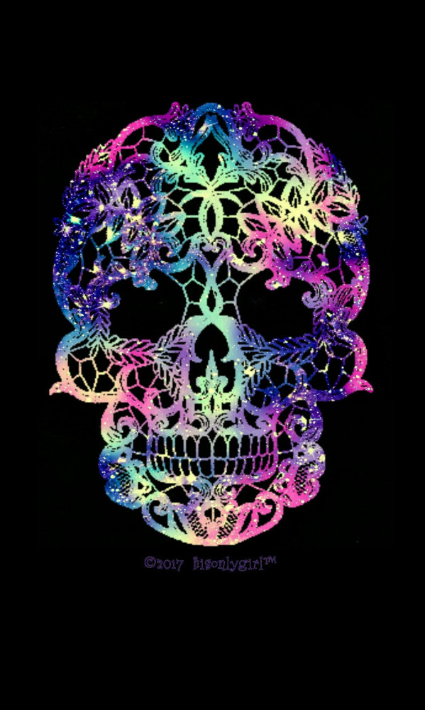 🔥 Free Download Girly Skull Galaxy Wallpaper I Created For The App ...