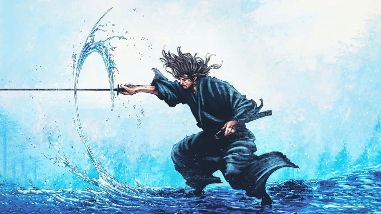 🔥 Free Download Miyamoto Musashi Swordmaster Water Strike Wallpaper by ...