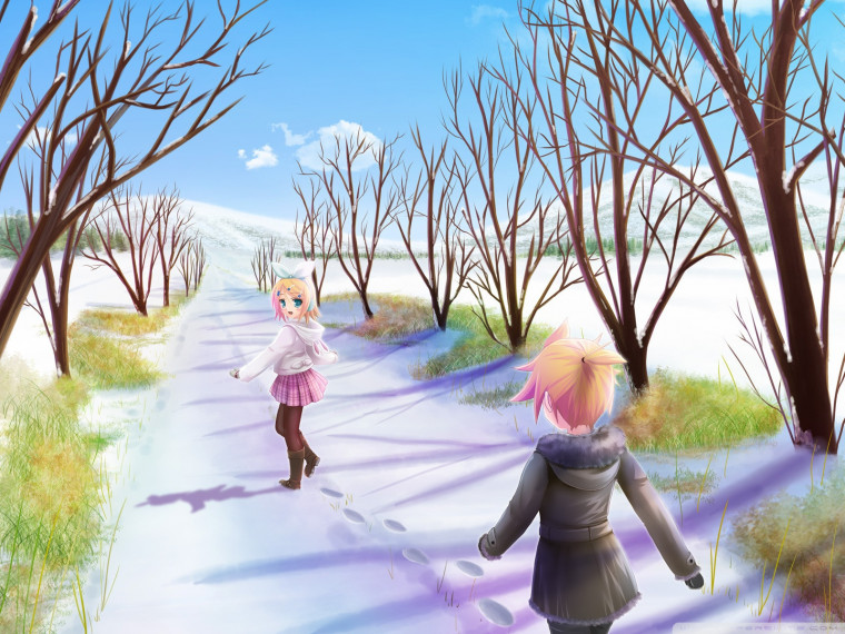 🔥 [30+] Winter Anime Scenary Wallpapers | WallpaperSafari