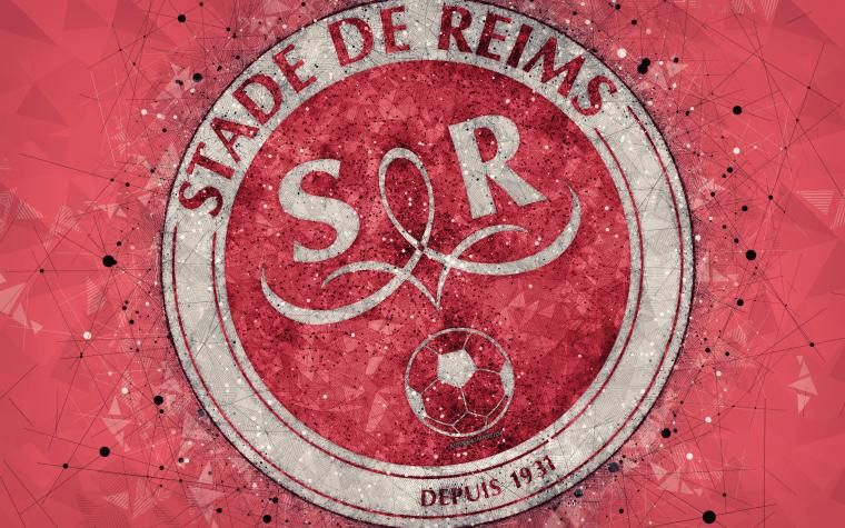 🔥 Free Download Wallpaper Stade De Reims 4k Logo Geometric Art by ...