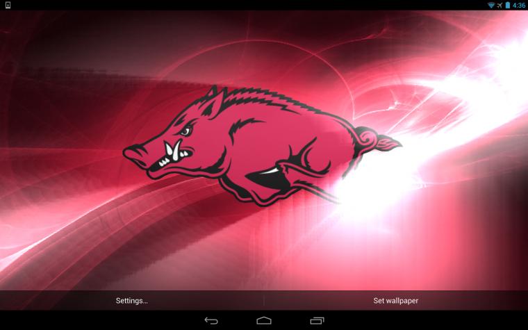 🔥 Free Download Razorbacks Field Arkansas Razorback Logo by @ngarcia ...