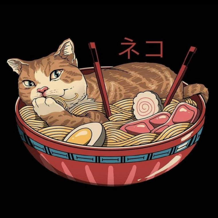 🔥 [50+] Cat Ramen Wallpapers | WallpaperSafari