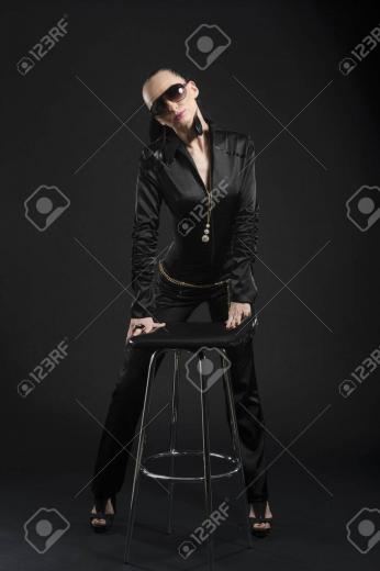 Free download Profile of woman with intimidating halloween makeup over ...