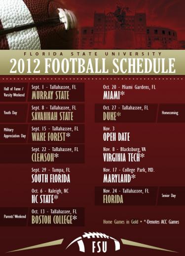 🔥 [50+] 2013 FSU Football Schedule Wallpapers | WallpaperSafari