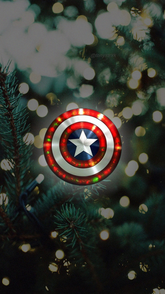 🔥 Free Download Marvel Christmas Wallpaper by @kristinjohnson ...