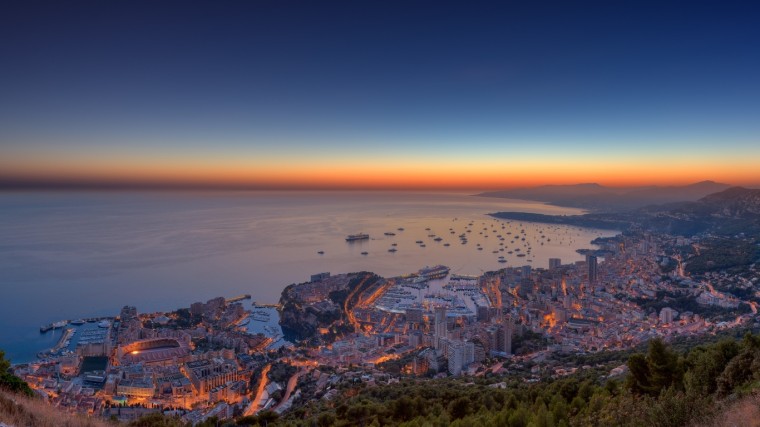 🔥 Free Download Monaco Night Computer Wallpaper Desktop Background Id ...