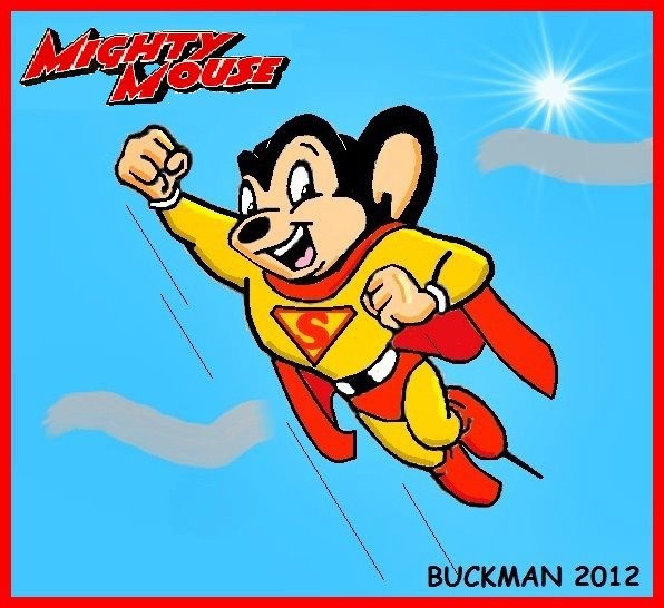 🔥 Free Download Mighty Mouse Vs Underdog Superhero Fan Art by ...