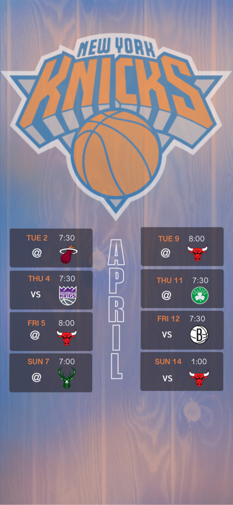 🔥 Free Download Knicks Season Schedule Wallpaper For Iphone R Nyknicks ...
