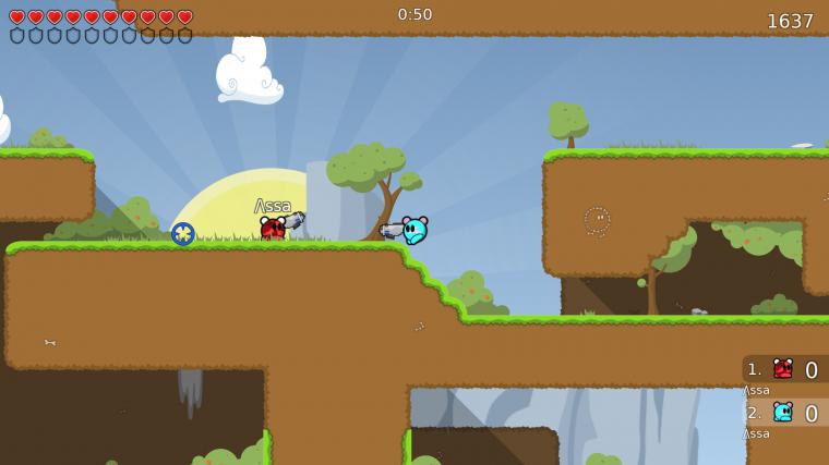 Free download Teeworlds 2007 promotional art MobyGames [1600x900] for your Desktop, Mobile ...