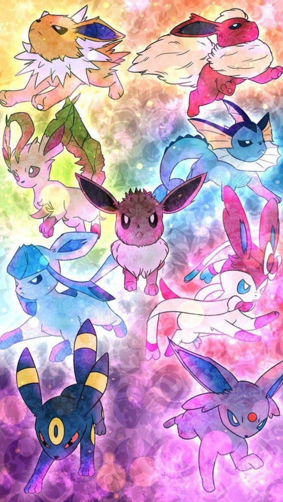 🔥 [50+] Eevee Evolutions Wallpapers | WallpaperSafari