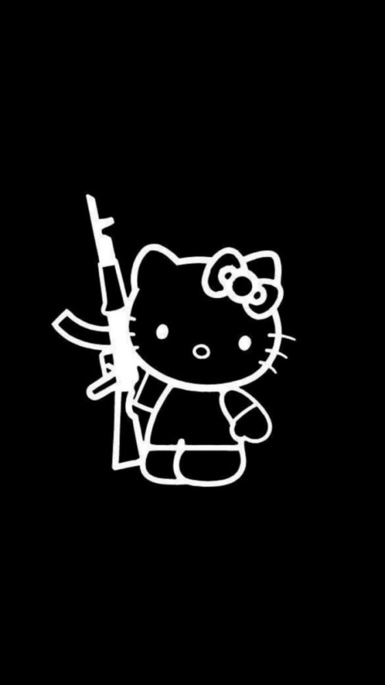🔥 [50+] Dark Hello Kitty Desktop Wallpapers | WallpaperSafari