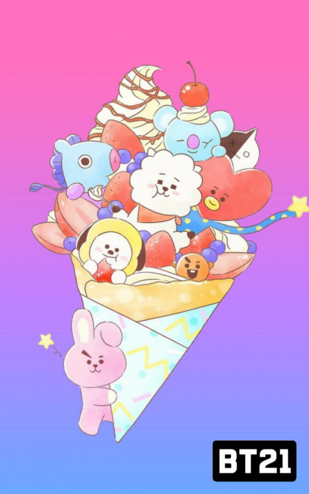🔥 [40+] Bts Bt21 Wallpapers | WallpaperSafari