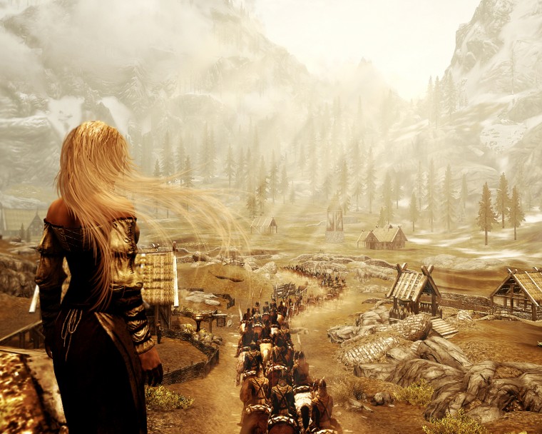 🔥 [50+] Beautiful Skyrim Wallpapers | WallpaperSafari