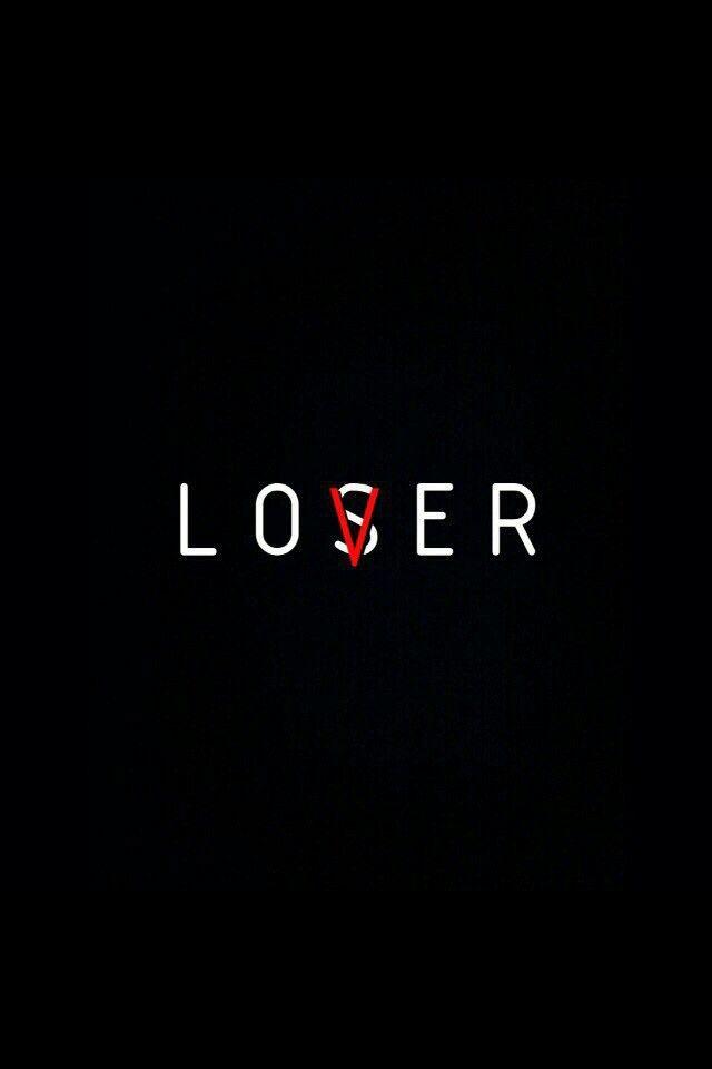 🔥 Free Download Wallpaper Loser Artsy Iphone Simple by @karlasimmons ...