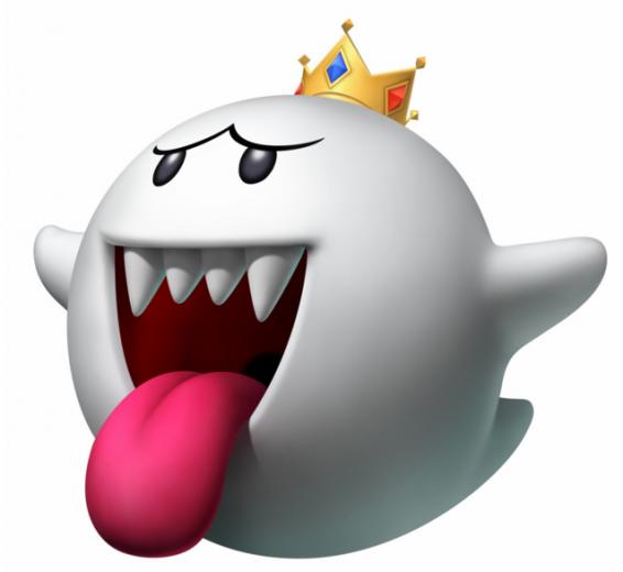 Free download mario brothers king boo by grenadewhistle fan art ...