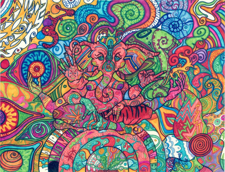 Free download Psychedelic Mushrooms by eccoarts [1920x1080] for your ...