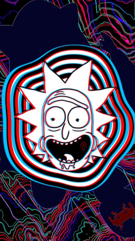 🔥 [20+] Rick and Morty Glitch Wallpapers | WallpaperSafari