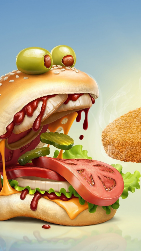 🔥 [80+] Food iPhone Wallpapers | WallpaperSafari