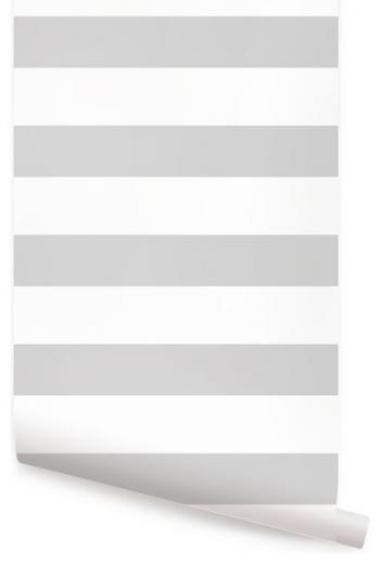 🔥 Free Download Horizontal Stripe Bold Wallpaper Peel And Stick Gray ...