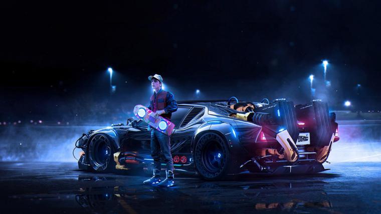 🔥 Free Download The Delorean Time Machine Hd Wallpaper Background Image ...