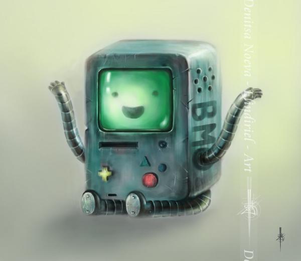 Free download Beemo from Adventure Time by Elindiriel [900x780] for ...