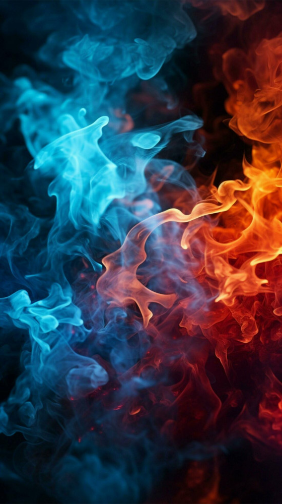 🔥 [40+] Red And Blue Fire Wallpapers | WallpaperSafari